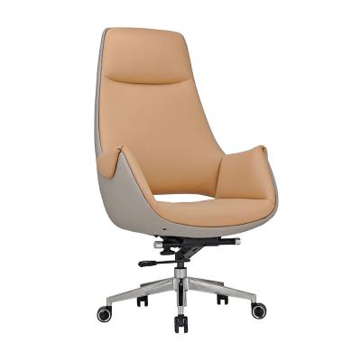 China Ergonomic PU Leather Executive Office Desk Chair Set Luxury and Traditional Design for Conference Racing Room Wholesale for sale