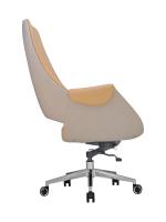 China Wholesale Luxury Mid-Back Leather Office Chair Ergonomic Executive Commercial Furniture Traditional Design for sale