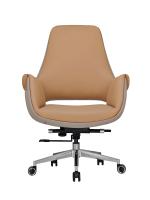 China Wholesale Luxury Mid-Back Leather Office Chair Ergonomic Executive Commercial Furniture Traditional Design for sale