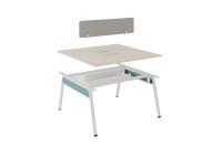 China Contemporary 2 Person Office Workstation with Face to Face Design for Office Furniture Solutions for sale