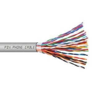 China PVC PE LSZH Telephone Extension Cord Foil Shielded for sale