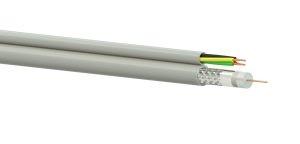 China Copper Rg59 75 Ohm Coaxial Cable Foam Skin Polyethylene for sale