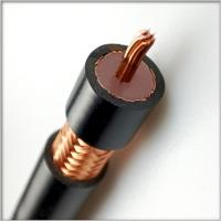 China Tinned Copper Braid RG58 Coaxial Cable Black White Customized for sale