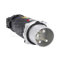 China Industrial High Current Plugs And Sockets PowerSyntax 4P 160A IP67 380V Heavy Duty No. 75201X for sale