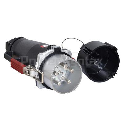 China PowerSyntax High Current Industrial Plugs Part 5P 250A IP67 380V Heavy Duty No. 75091 for sale