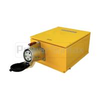 China Built In Terminal Block Socket Box 5P 400A IP67 380V High Current Wall Mounted 75448 for sale