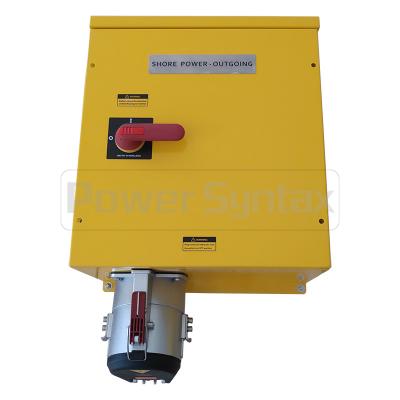 China 5P 250A IP67 Mechanical Interlocked Socket Box PowerSyntax High Current Wall Mounted Switched 75121 for sale