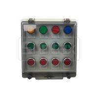 China Syntax AW400B IP67 Waterproof Hinged Window For For Push Buttons With Screws 200*215*45mm for sale