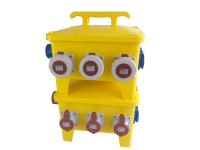 China 24 Poles Generator Power Distribution , Movable Portable Distribution Board for sale