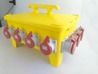 China 36 Pole Temporary Power Box , IP66 Weather Proof Generator Distribution Box for sale