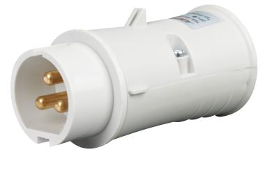 China Screwless Low Voltage Plugs And Sockets 32Amp Current 12 H Earth Position for sale