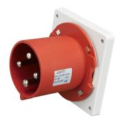 China Inlet Straight Waterproof Plug Socket Standard Robust Design Housing for sale