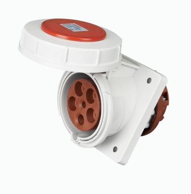 China 3rd Generation 63Amp 3 Phase Industrial Socket IP67 Water Protected for sale
