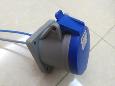 China 32AMP IP44 Weather Protected Industrial Plug Sockets 3rd Generation for sale
