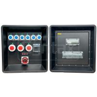 China Syntax MD3 63AMP Three Phase Portable Distribution Panels HDPE IP67 With Schneider Breakers for Event Power 63x43x68cm for sale