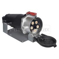 China PowerSyntax 5P 630 Amp 415V IP67 Heavy Duty High Current Industrial Connector Wall Mounted Type Part No. 75142 for sale