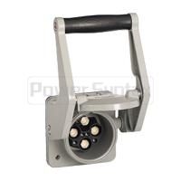 China PowerSyntax Shore Power High Current Industrial Panel Mounted Female Socket 4P 250A 400V IP67 Part No. MB250A-AS for sale