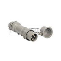 China PowerSyntax Shore Power High Current Industrial Female Plug Straight Type 4P 250A 400V IP67 Part No. MB250A-BS-S for sale