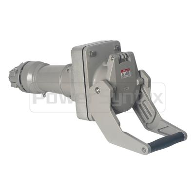 China PowerSyntax Shore Power High Current Industrial Panel Mounted Male Connector 4P 350A 400V IP67 Part No. MB350A-L-BP for sale