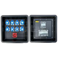 China Syntax MD1 Three Phase 32AMP HDPE Portable Distribution Board IP67 For Stage Electrical Power Supply 430x380x460mm for sale