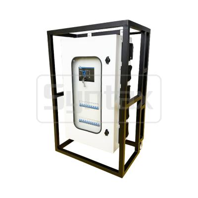 China Syntax 200AMP Metal Enclosure Power Distribution Electrical Panel with 21pcs GFCI  20A Duplex for sale