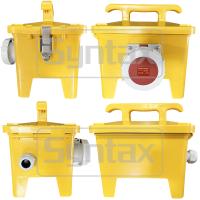 China Syntax MP12 Portable Power Distribution Boards 63amp 3 Phase 400V Fused 300*230*287mm for sale