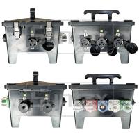 China Syntax MP24 IP67 Waterproof Portable Power Distribution Units With 400A 600v IP67 Camlocks 37*34*33CM for sale