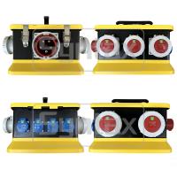 China Syntax MZ24 IP67 Waterproof Portable Power Distribution Boards For 63A 400v Three Phase Electrical Supply Outdoors 37.7*34.8*27.7CM for sale