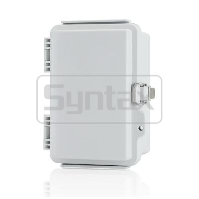 China Syntax JK1A Wall Mounted Power Distribution Board Made in PC Electric Grey With Stainless Steel Latches 100*150*90mm for sale