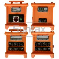 China Syntax MK2 Portable Power Distribution Box With 63AMP/5P 400v IP67 Mennekes Inlet And Protected by Schneider Breakers 46*46*55CM for sale