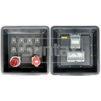 China Syntax MD1 Three Phase 32A/5P HDPE Power Distribution Box IP67 Waterproof for Outdoor Events with UK 13A Sockets for sale