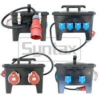 China Syntax MP24 IP67 Waterproof Portable Power Distribution Unit 32A/5P with Polycarbonate Resin Construction for sale