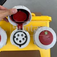China IP67 Waterproof Portable Power Distribution Board 63A/5P with Polycarbonate Resin Construction for sale
