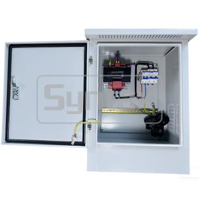 China Syntax Three Phase Portable Distribution Box with IP66 Protection 220v/12v Step-down Transformer and 1kVA Capacity for sale