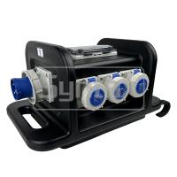 China Syntax MS8 Single Phase 32A HDPE Portable Distribution Box IP67 With Hanging Hook 490x290x255mm for sale
