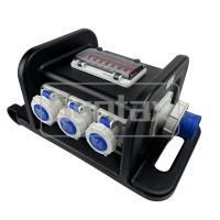 China Syntax MS8 Single Phase 32A HDPE Portable Distribution Box IP67 With Hanging Hook 490x290x255mm for sale