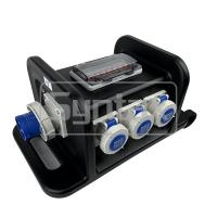 China Syntax MS8 Single Phase 32A HDPE Portable Distribution Box IP67 With Hanging Hook 490x290x255mm for sale