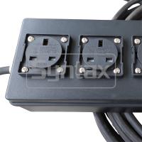 China Syntax CT2 Heavy-Duty 16A Industrial to 4-Way UK & 1-Way CEE Power Splitter 430*120*70mm for sale