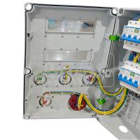 China Syntax JS5 Wall-Mounted & Portable Industrial Power Distribution Box 63AMP 3 Phase IP65 Waterproof with RCBO Protected 360*540*180mm for sale