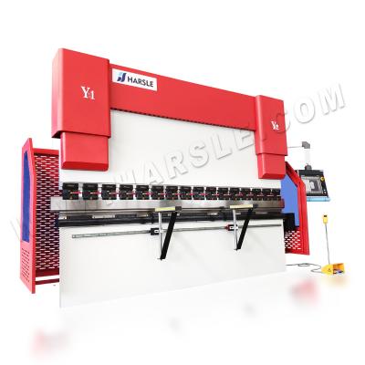 China CNC Sheet Metal Plate Bender Hydraulic Bending Machine with 6+1 Axis for sale