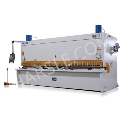 China shearing machine 4000mm with plate hydraulic adjustable cutting angle cutting machine for sale