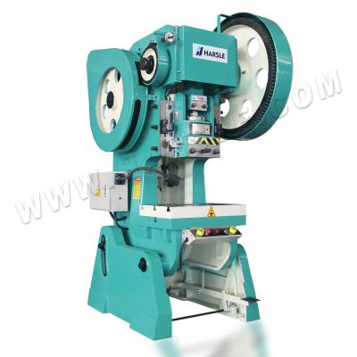China J23-10 C-frame mechanical power press ,electric punching machine for sale