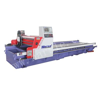 China HARSLE brand CNC horizontal V-grooving machine with top configuration for sale