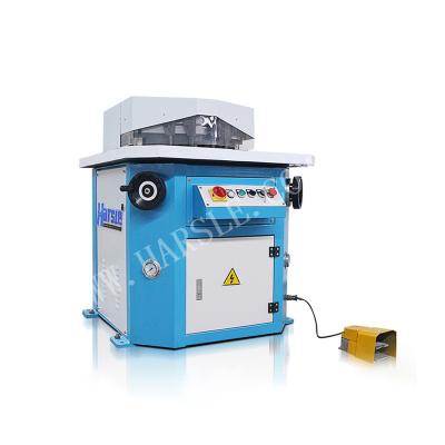 China HARSLE cutting Variable  angle 45 -135 Hydraulic Corner Notcher with blade fasten system for sale