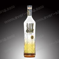China Custom Premium Quality Small Capacity Delicate Transparent Glass Bottle for sale