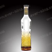 China SGS Luxury Liquors Frosting Vodka Glass Bottle for sale