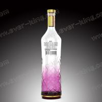 China Cap Sealing Metal Label 700mL Glass Spirit Bottles for sale