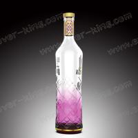 China Cap Sealing Metal Label 700mL Glass Spirit Bottles for sale