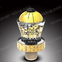 China 30x60mm Aluminium Glass Bottle Corks For Luxury Liquor for sale