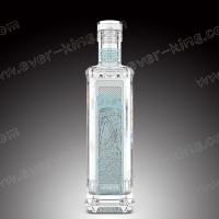 China ISO9001 2015 Painting Surface 500 ML Custom Glass Bottles for sale